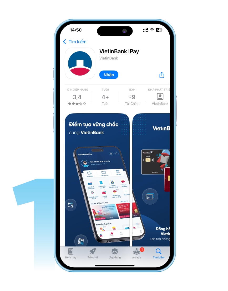 Mở VietinBank iPay Mobile - Mọi tiện ích số trong nháy mắt
